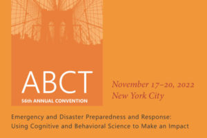 Annual Conventions - Convention and Continuing Education - ABCT ...