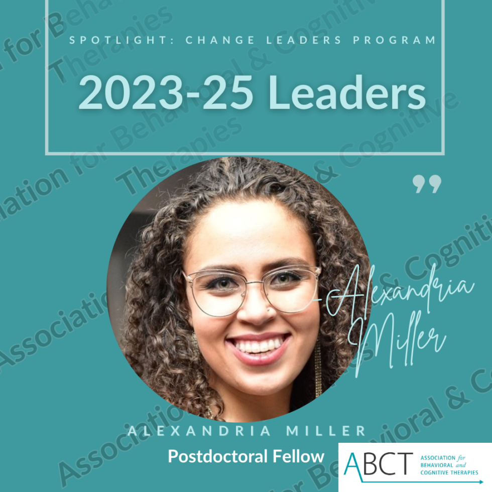 Our Inaugural ABCT CHANGE Leaders – Challenging How ABCT Now Governs ...