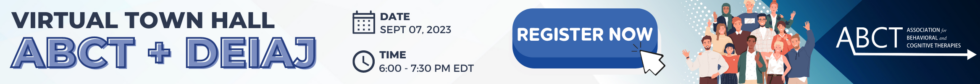 Home - ABCT - Association for Behavioral and Cognitive Therapies