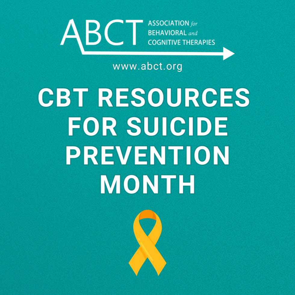 CBT Resources for Mental Health Observances in September - Latest News ...