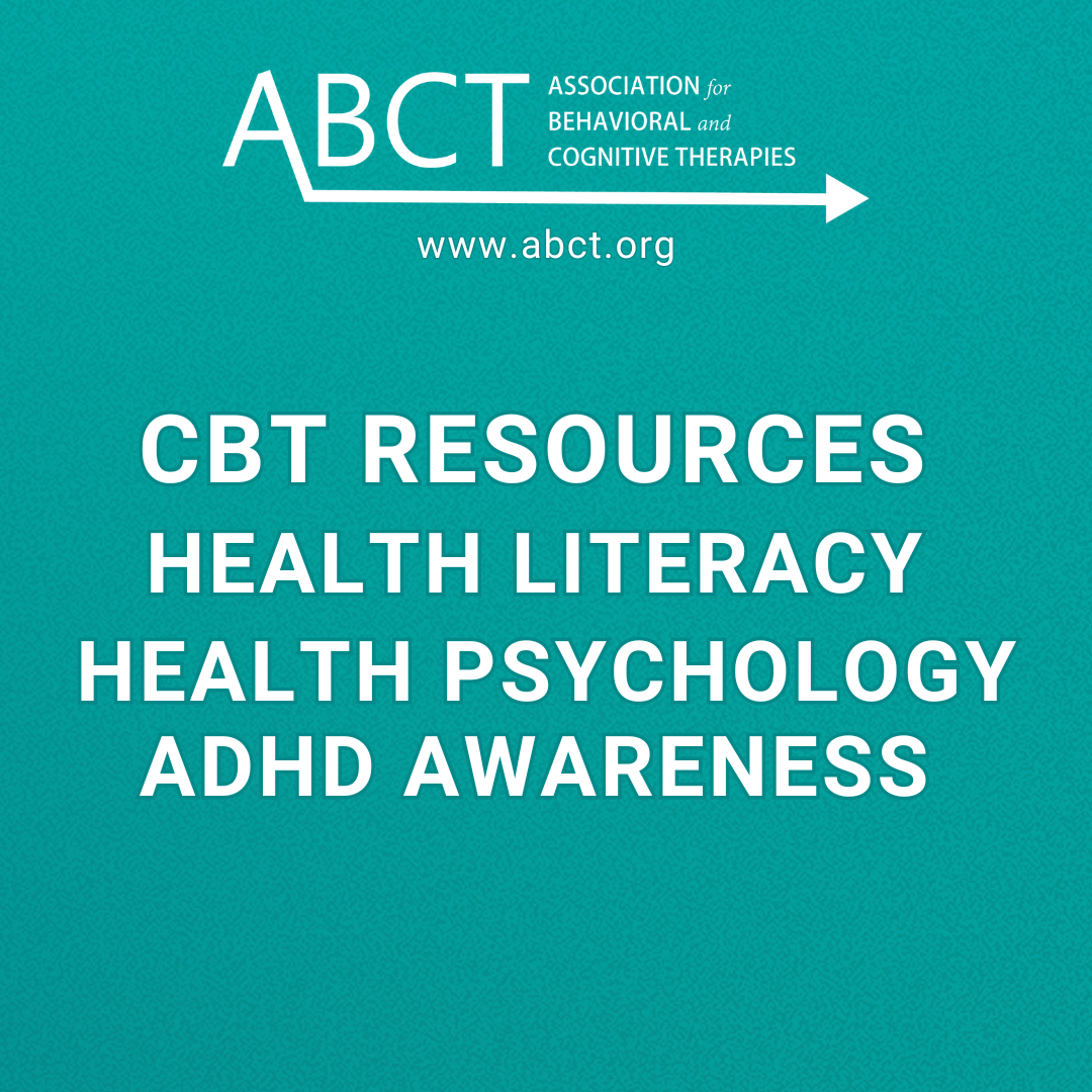 CBT Resources for Mental Health Observances in October - Latest News ...