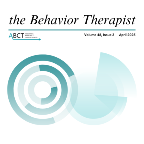 the Behavior Therapist April 2025 - Latest News, New and Noteworthy ...